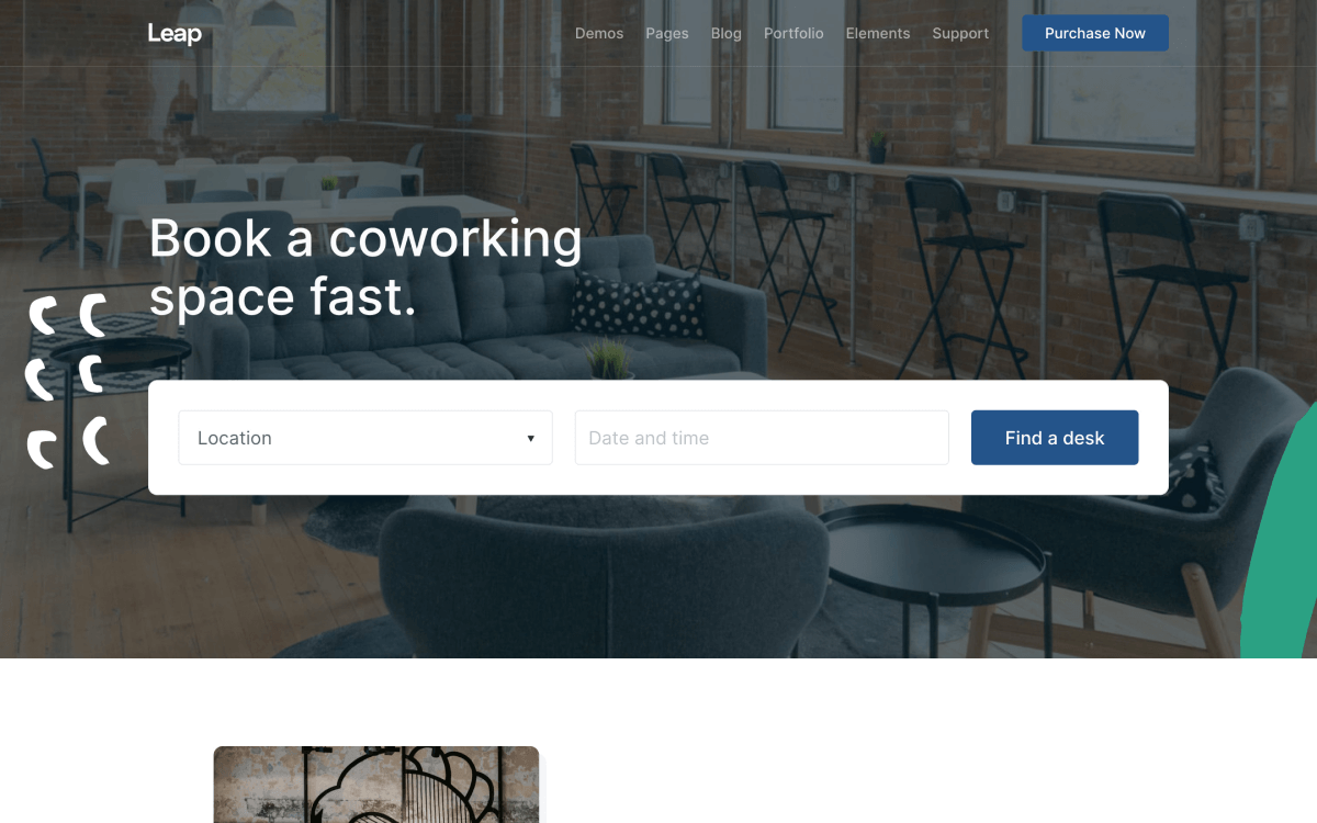 Leap Bootstrap Theme and HTML Template